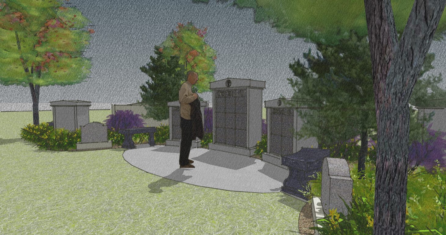 Cherished Memories in Garden Suites: Outdoor Family Memorials