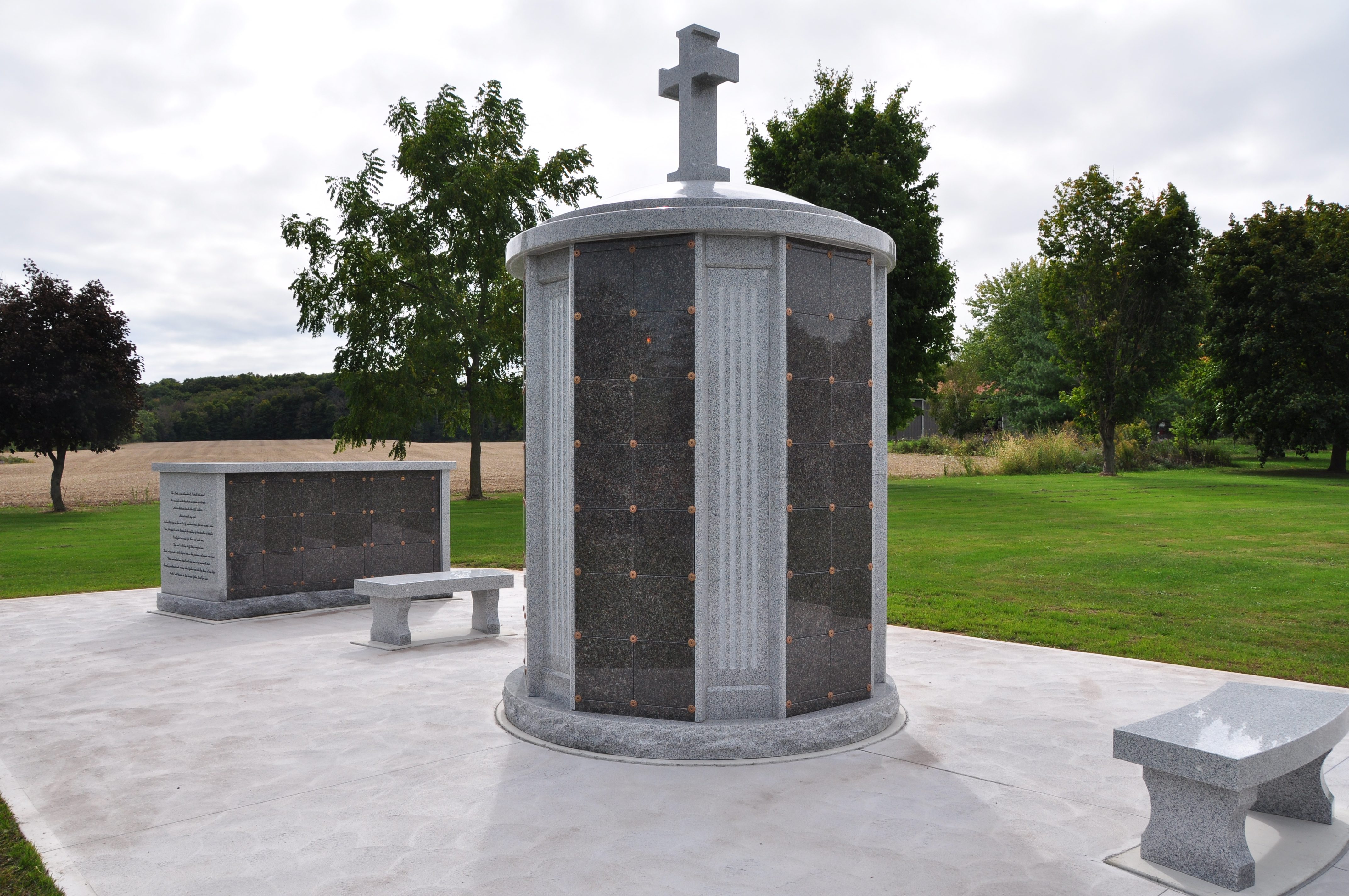 Our Columarium Models - Estate I | Cylinder Columbaria Design