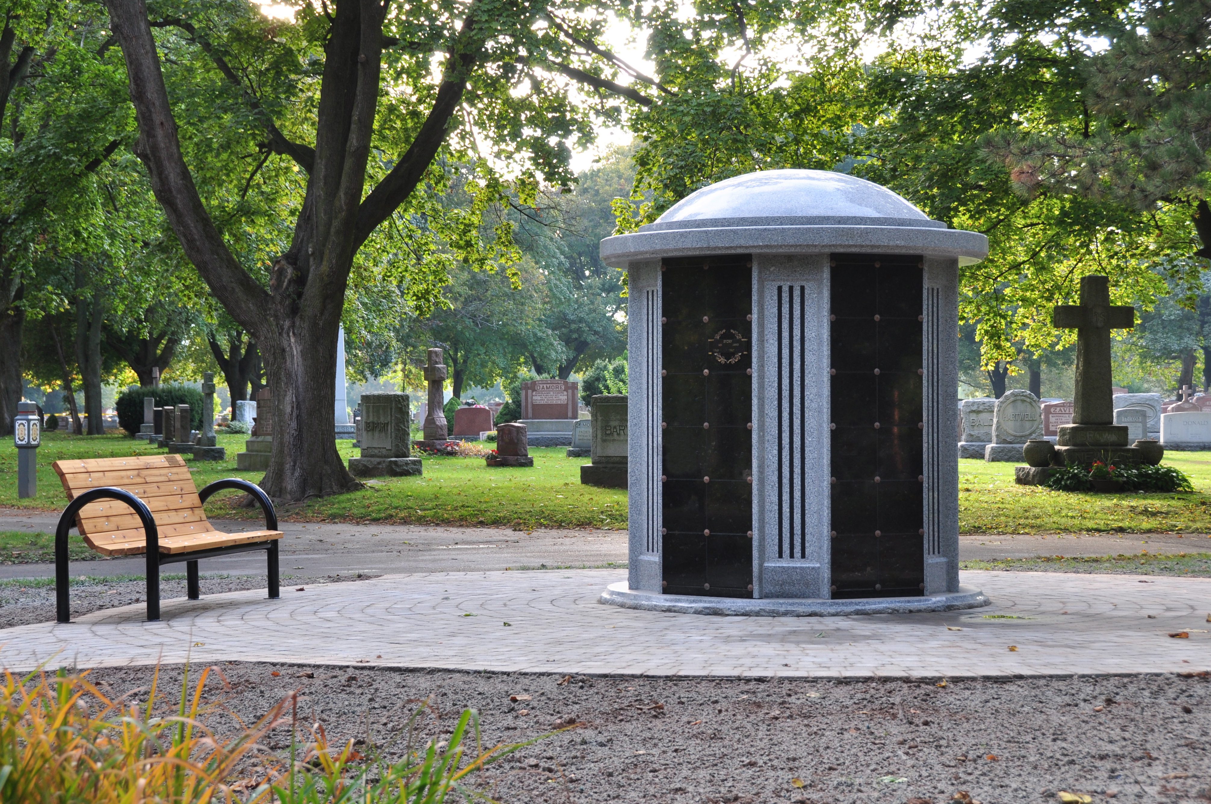 Our Columarium Models - Estate I | Cylinder Columbaria Design