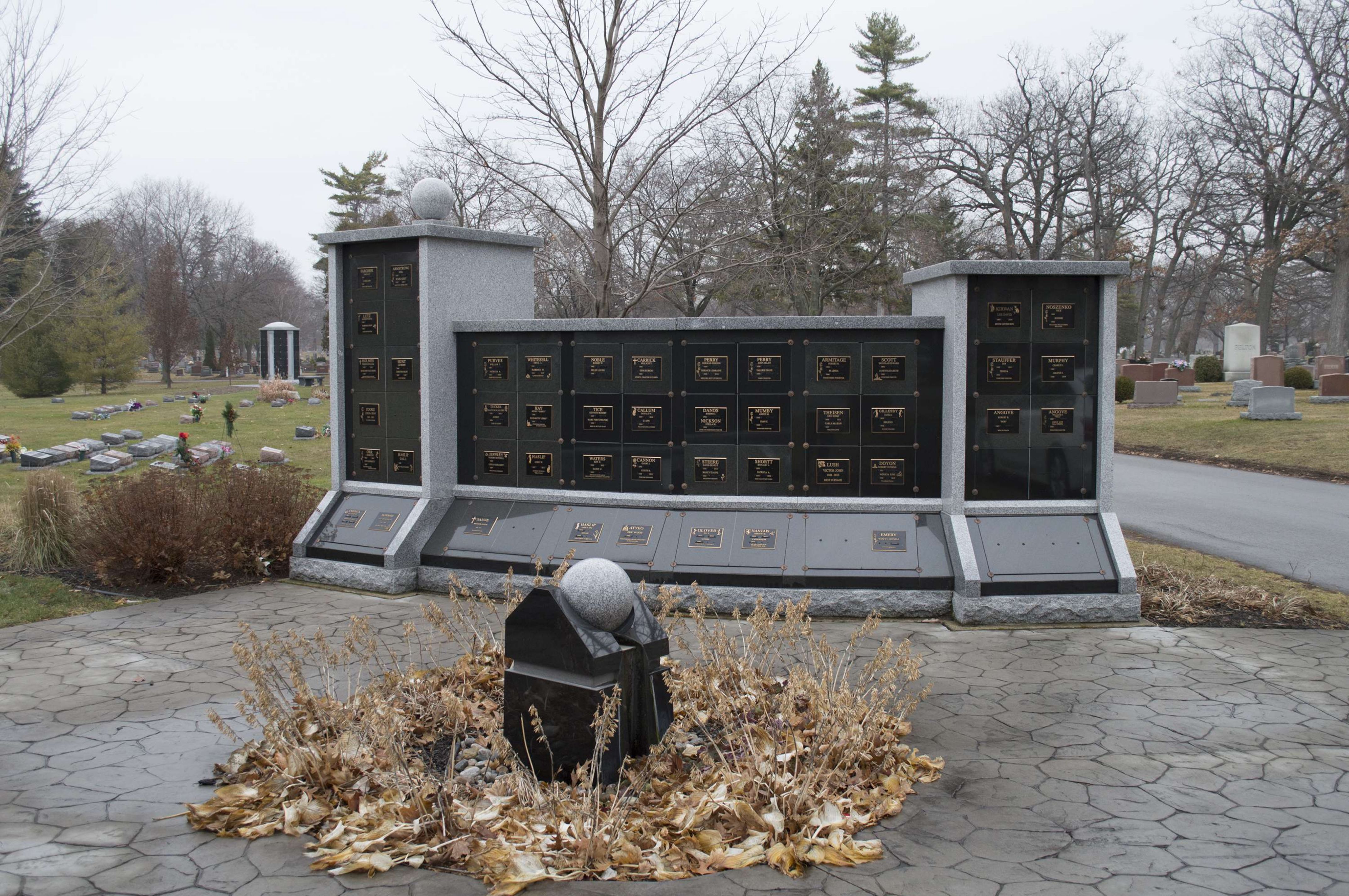 Our Columbarium Models - The Ascension | Angled Columbaria